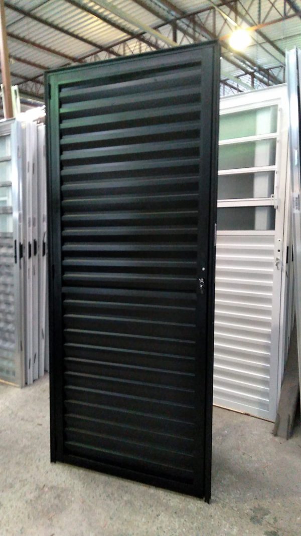 Porta Palheta Alumínio 25 – Esquadrigui | Esquadrias de Alumínio